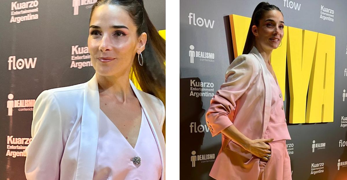 Así fue el look monocromático de Juana Viale