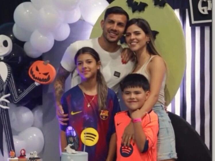 Así fue el cumpleaños temático de Giovanni, el hijo de Leandro Paredes ...