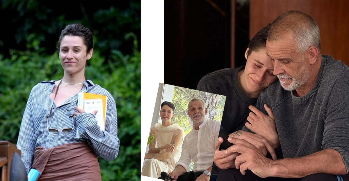 Quién es Sofía Zelaschi, la joven esposa de Christian Petersen