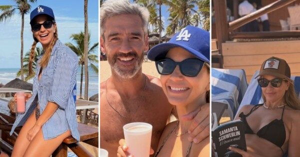 Playa, sol y familia: las vacaciones de Marcela Kloosterboer en Brasil