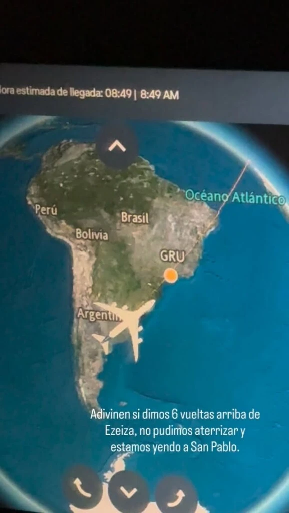 Jimena Barón contó el imprevisto aéreo que sufrió y que la dejó varada ...