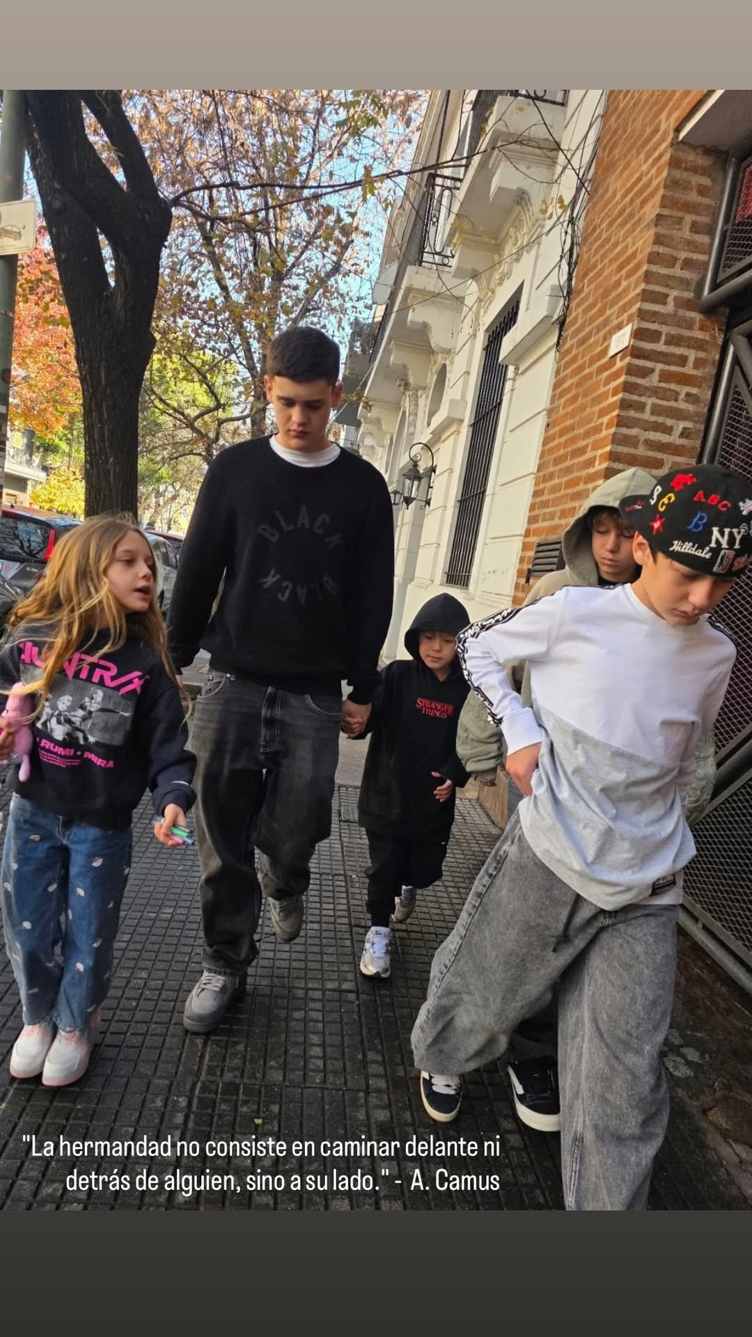 El emotivo encuentro de Benjamín Vicuña y sus hijos Magnolia y Amancio