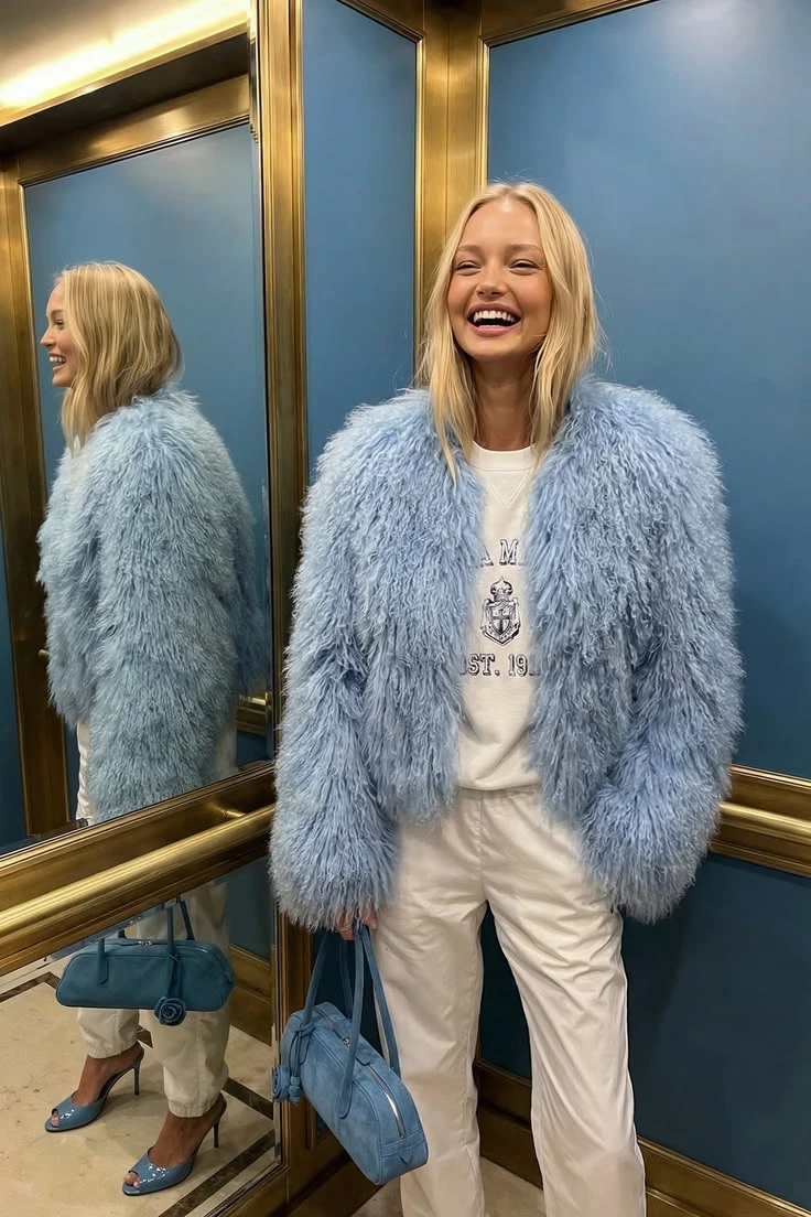 Cómo llevar los colores de la bandera en tus looks de invierno con estilo