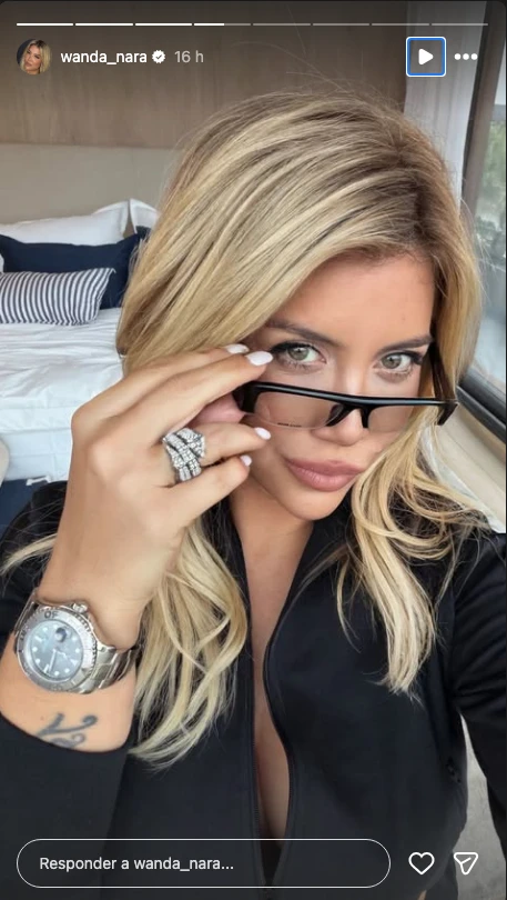 Ni bordó ni negro: el color de uñas que eligió Wanda Nara para el ...